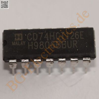 4 x CD74HCT126E High-Speed CMOS Logic Quad Buffer, Three-S Harris DIP ...