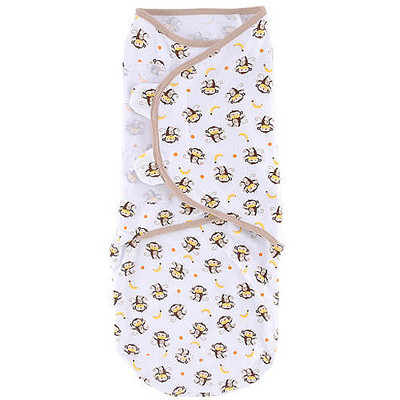 New Baby SwaddleMe Wrap Swaddle Blanket Large Cotton Jungle Monkey | eBay