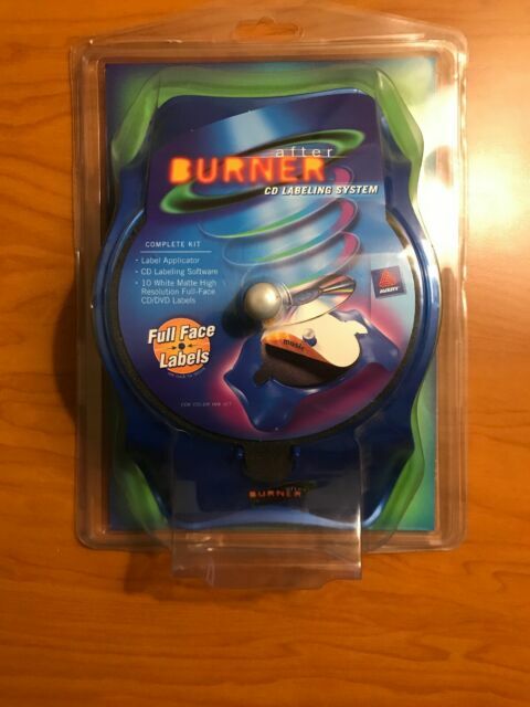 Avery Label Applicator After Burner CD DVD Labeling System Software Kit ...