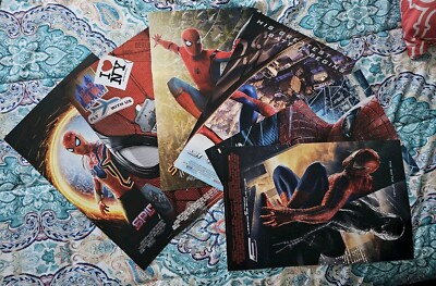 Spider-Man (Spider-Mondays) Re-Release 2024 AMC Poster 11" x 17" LOT | eBay