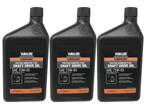 Yamaha Genuine OEM Yamalube Shaft Drive Oil 75W-85 ACC-SHAFT-PL-32 - 3 ...