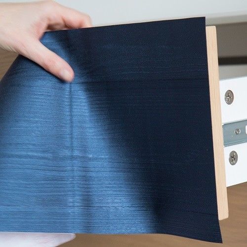 1.5mX 67cm DC FIX QUADRO NAVY BLUE STICKY BACK PLASTIC SELF ADHESIVE ...