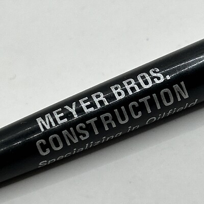 VTG Paper Mate Ballpoint Pen Meyer Bros. Oilfield Construction Westby ...