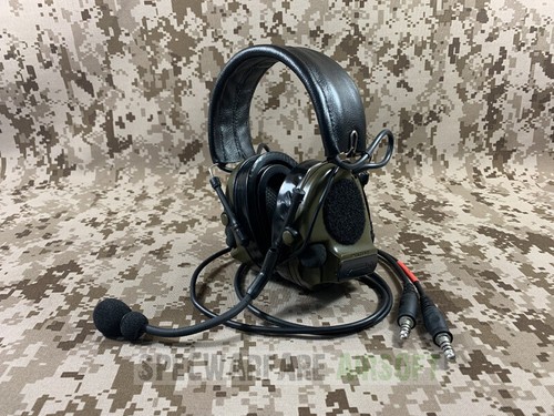 TCA COMTAC III Dual Com Noise Reduction Headset For TCA TRI / Real Mil ...