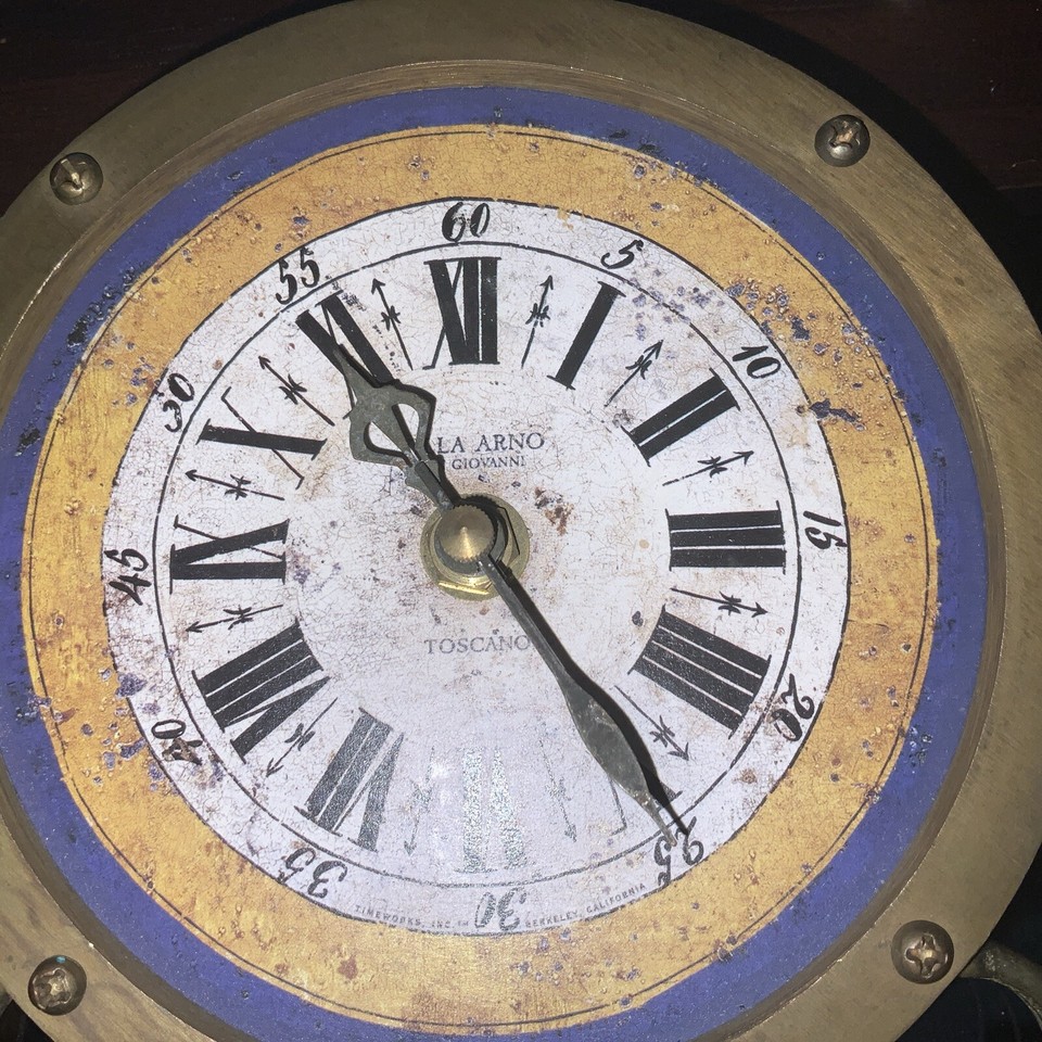 Timeworks Clock mounted on Holder | eBay