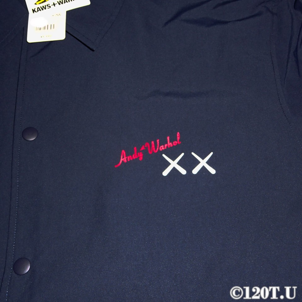 Uniqlo KAWS x Warhol Coach Jacket Navy 476316 Size 2XL NWT z | eBay
