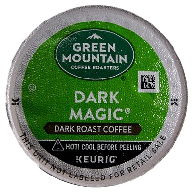 Green Mountain Dark Magic Dark Roast Coffee 100% Arabica, Keurig K-Cup ...