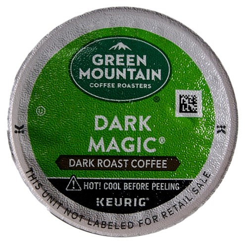 Green Mountain Dark Magic Dark Roast Coffee 100% Arabica, Keurig K-Cup ...