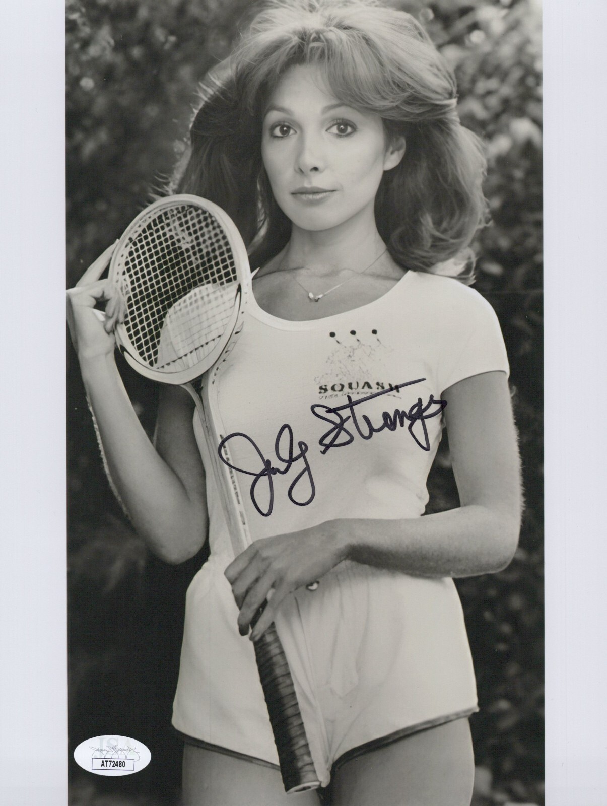JUDY STRANGIS Hand Signed DYNA GIRL 8x10 Photo AUTHENTIC Autograph JSA ...