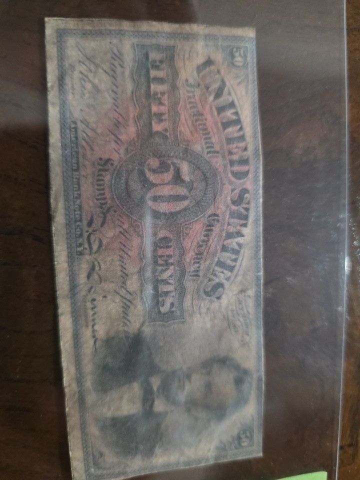 Fractional Currency 50 Cents Abraham Lincoln Sought After Note | eBay
