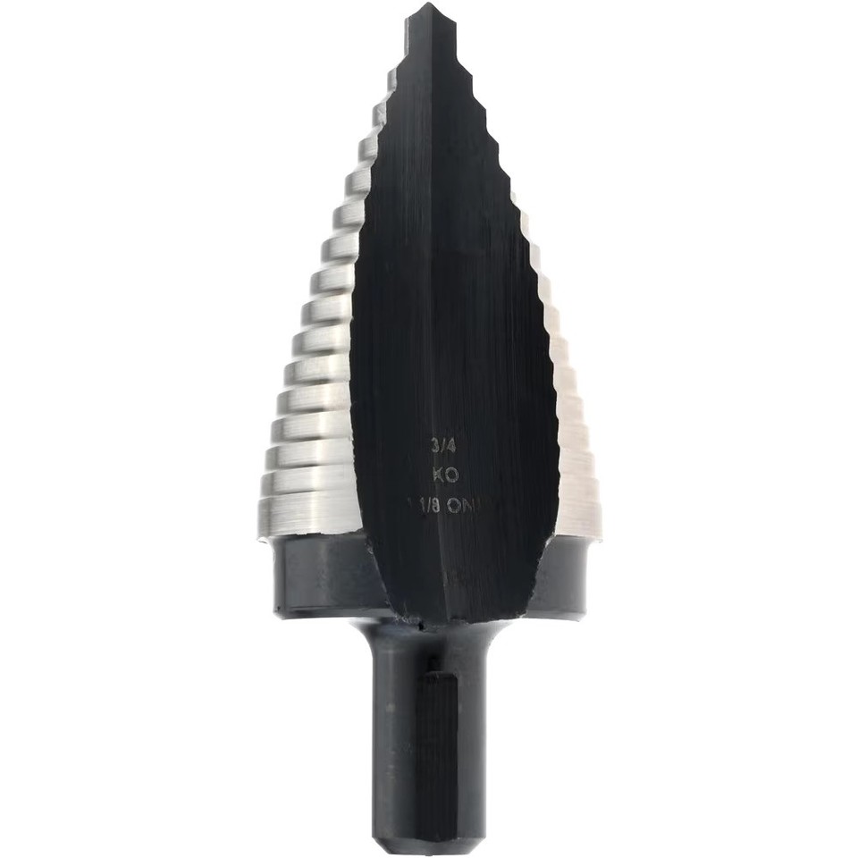 Irwin 10313 #13 Unibit Step Drill Bit, 1-1/8" 28.5mm, HSS USA 7/16 ...