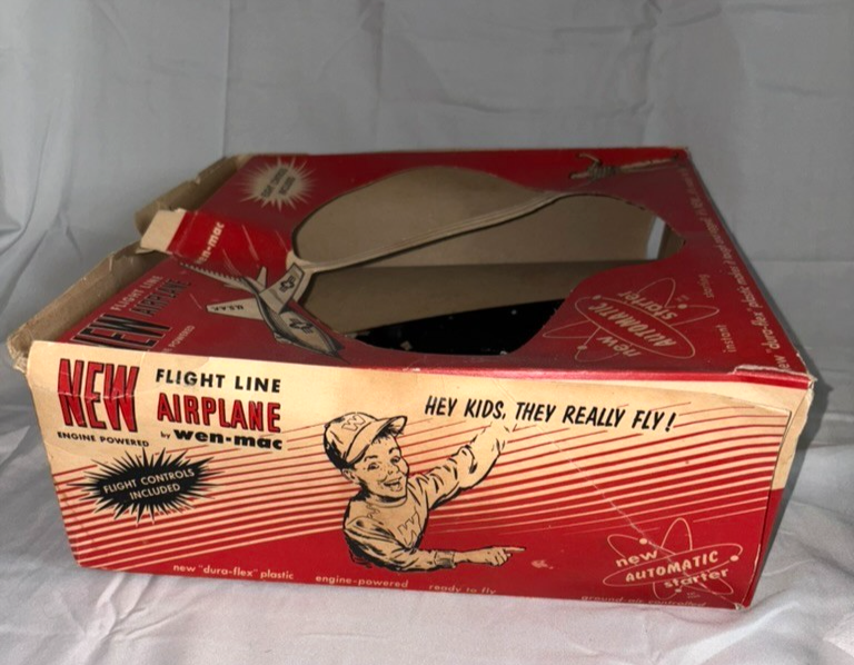 Vintage WEN-MAC Gas Powered Control Line Airplane | eBay