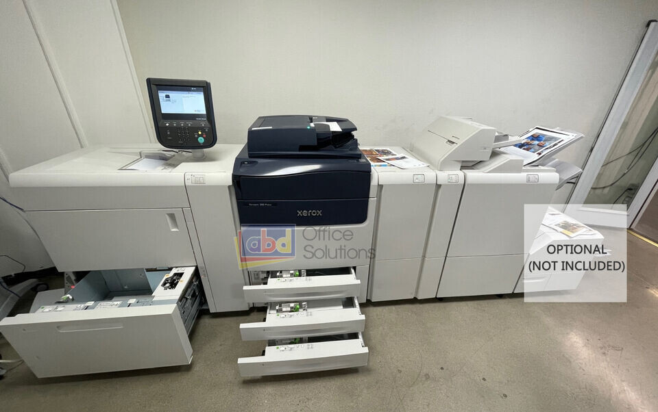 Xerox Versant 280 Production Press 1-Tray Feeder Booklet Finisher ...