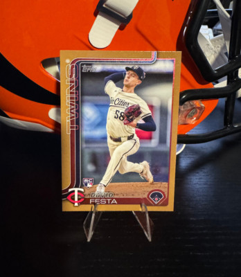 David Festa Topps 2025 Series 1 Gold Rookie Card /2025 | eBay