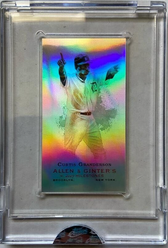 2007 ETOPPS ALLEN AND GINTER MILESTONES #10 CURTIS GRANDERSON #ED /999 ...