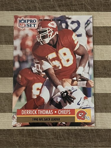 1991 NFL Pro Set Football Derrick Thomas Card #19 | eBay