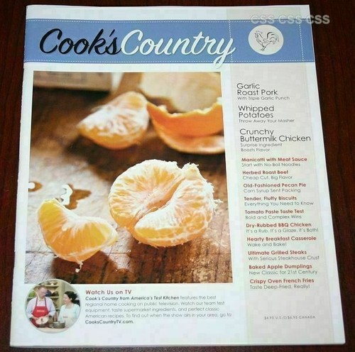 Cook's Country Magazine Fluffy Biscuits Old Fashioned Pecan Pie 16 ...