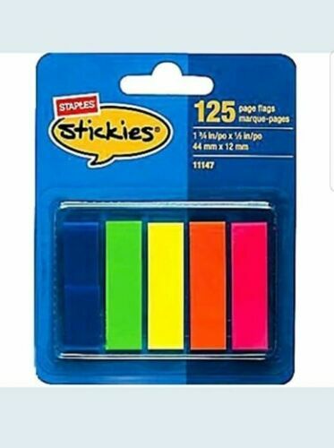 4 Staples Stickies Page Flags 500ct for sale online | eBay