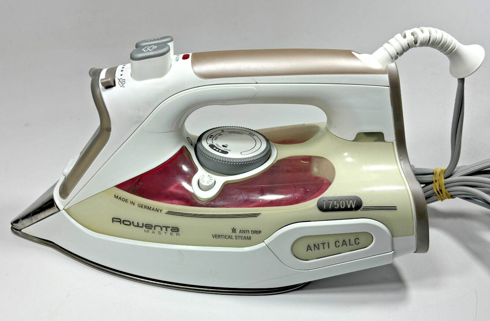 Rowenta Master Steam Iron 1750W DW9150 Pristine DW-9150 Made in Germany ...