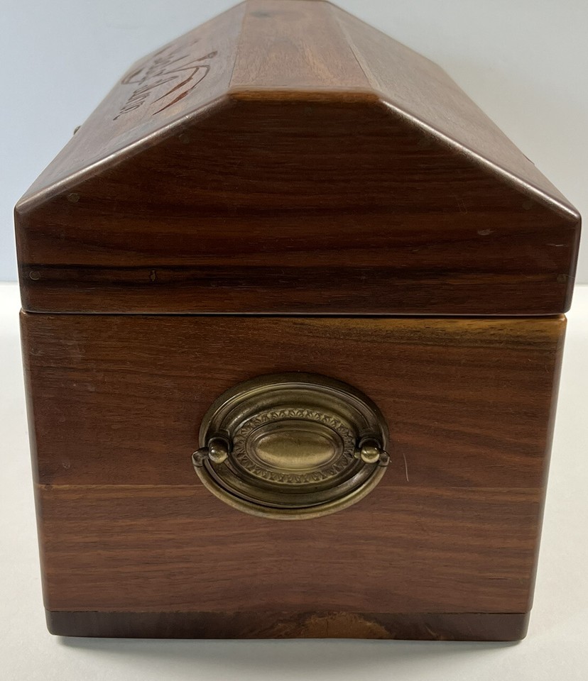 W Dassie Old Wooden Handle Drawer Jewelry Chest Trunk Treasure Handles ...