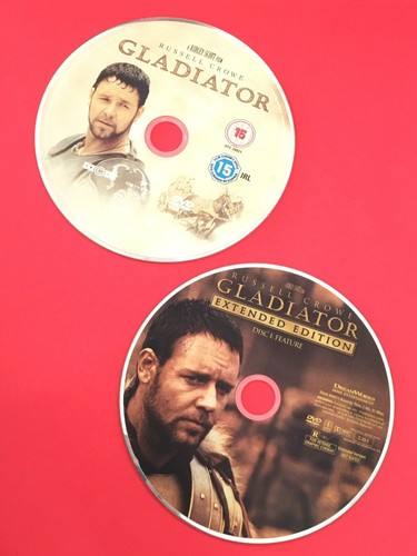 Gladiator Extended Edition DVD - 2 DISCS ONLY | eBay