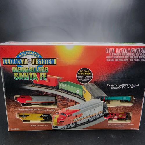 Bachmann E-Z Track Highballers Santa Fe N Scale Train Set 24003 🚂 | eBay