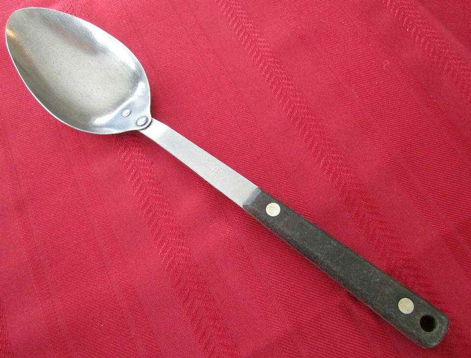 YOU CHOOSE Ekco Flint Vanadium Wood Handle Utensil Spatula Spoon Masher ...