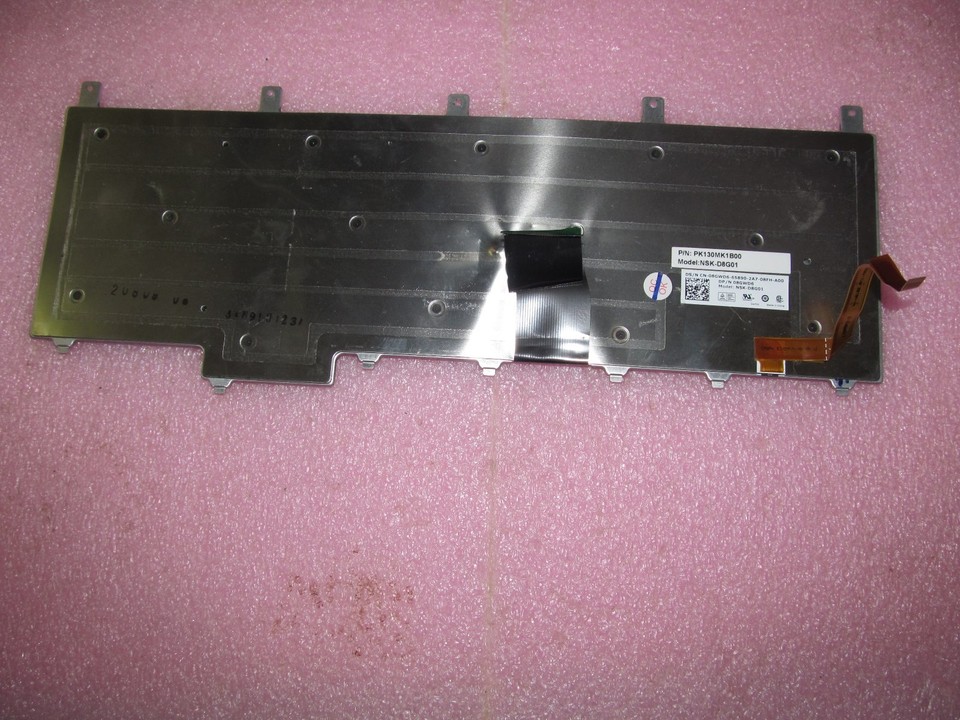 One Key from Dell Alienware M17x R4 Keyboard PK130MK1B00 NSK-D8G01 ...