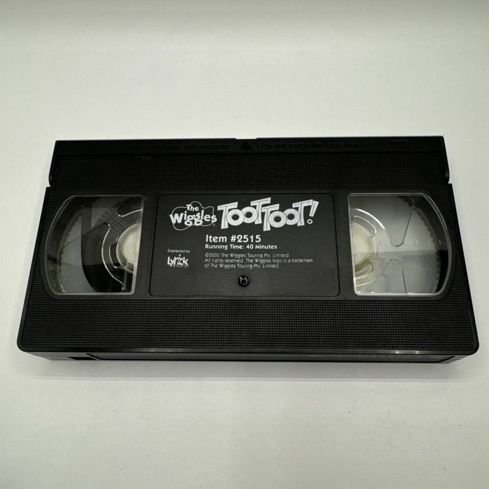 The Wiggles: Toot Toot ( VHS) 18 Songs Ages 3 And Up 45986025159 | eBay