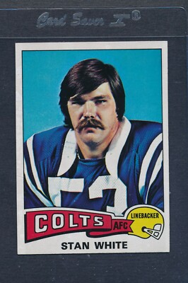 1975 Topps #144 Stan White Colts NM/MT *424 | eBay
