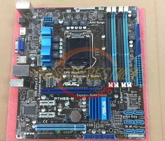 Motherboard Asus P7h55-m Lga1156 CPU I5-750