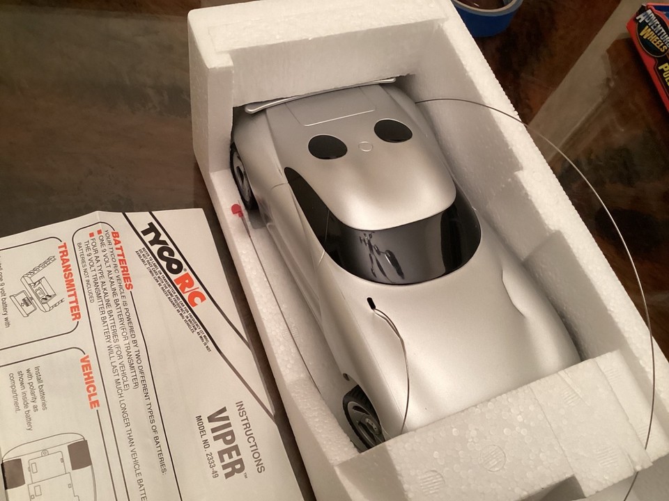 Vintage Tyco Silver Dodge Viper Defender TV show Radio Control RC | eBay