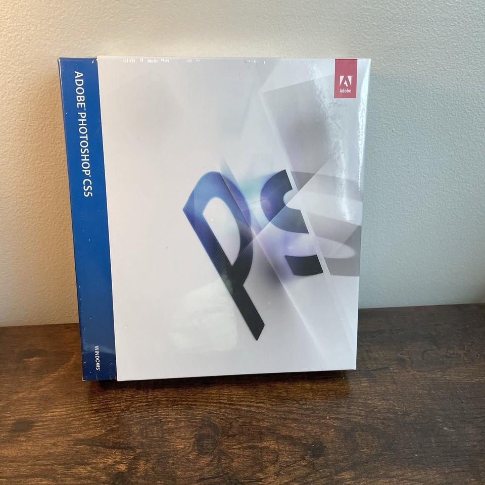 Adobe Photoshop CS5 for Windows with Serial Number SEALED | eBay