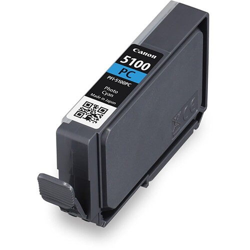 Canon Lucia PRO II PFI-5100 Original Inkjet Ink Cartridge - Photo Cyan ...