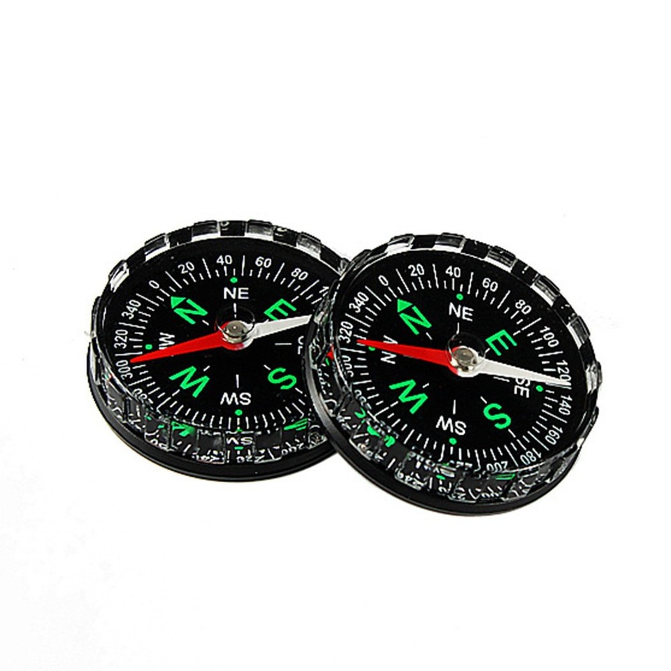 Plastic Portable Outdoor Mini Compass for Hiking Camping Trips | eBay ...