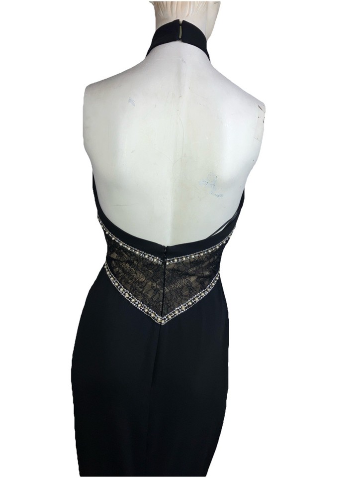2 NWT REEM ACRA Illusion Lace Mermaid Lace Halter Gown MSRP $2995 | eBay