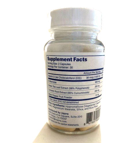 NEW UQORA DEFEND PART 2 CLEANSE BIOFILM & BLADDER SUPPORT 60 CAPSULES ...