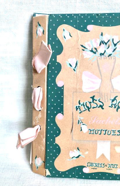 Vintage Charles of the Ritz Sachet Moss Rose Love Mottoes Complete | eBay