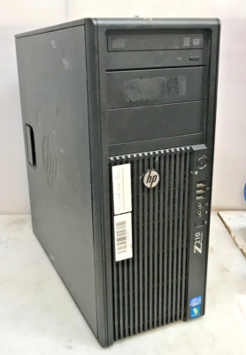 HP Z210 WorkStation Computer MT i7-2600 @ 3.40GHz 4GB Ram NO HDD | eBay