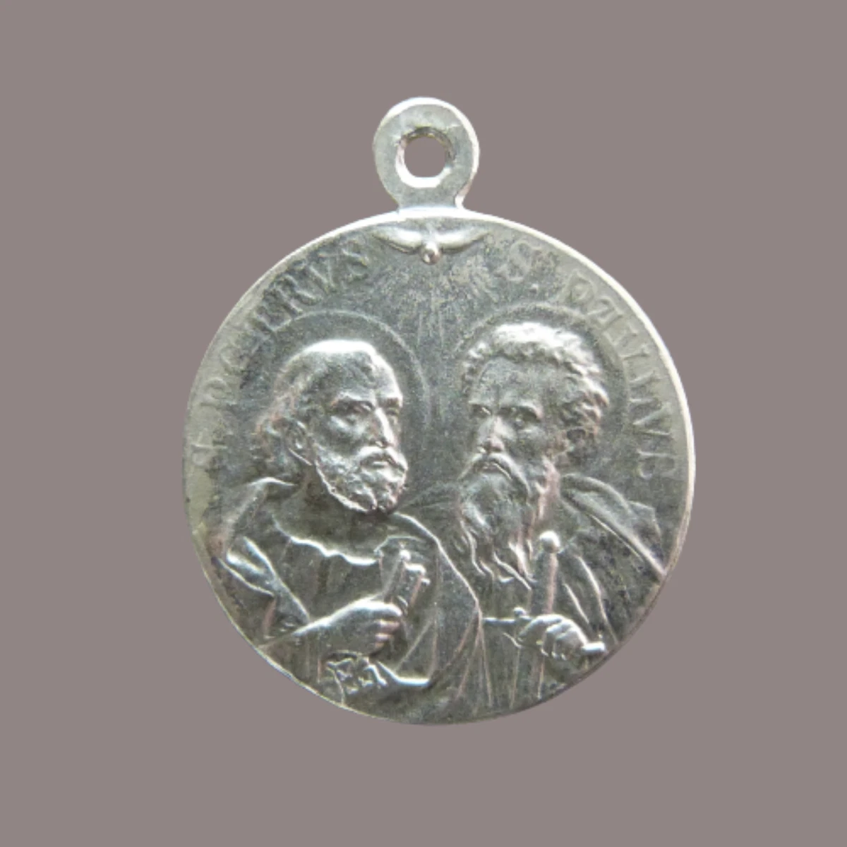 Silver Religious Medals From The Vatican
