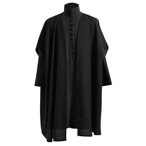 Halloween Costume Professor Severus Snape Cosplay Harry Potter Cloak ...