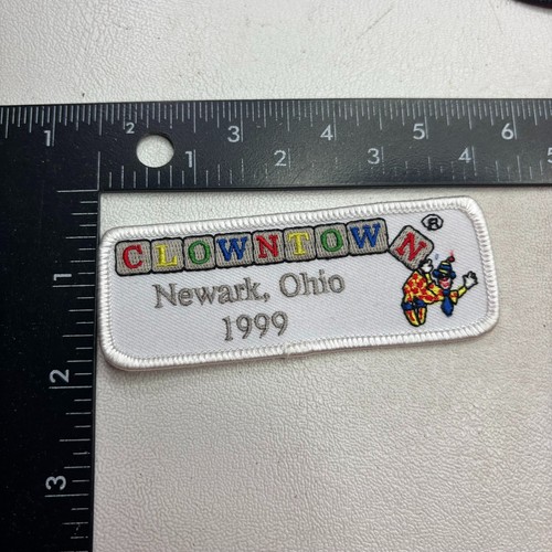 Vintage 1999 CLOWNTOWN NEWARK OHIO Clown Patch 50TX | eBay