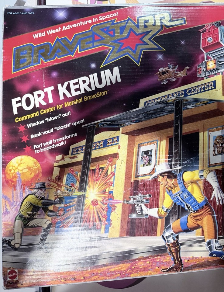 Bravestarr Fort Kerium Command Center Mattel 80s Brand New, Vintage ...