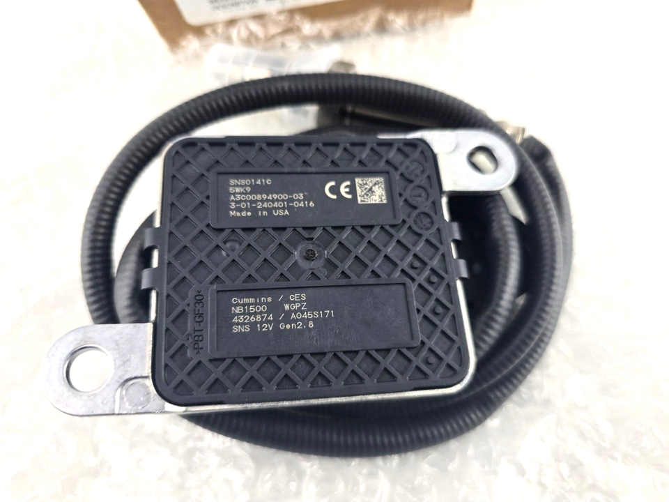 Genuine NEW Cummins 4326874RX NOx Sensor Nitrogen Oxide 4326874 | eBay