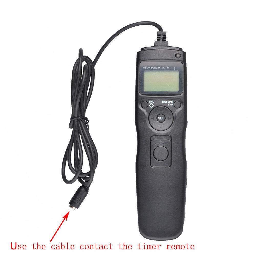Timer Remote Control Shutter Release for Canon EOS 650D 550D 600D 350D ...