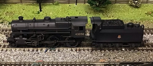 Bachmann 32-575K Class 4MT 43050 Ivatt Loco BR Black Early (Weathered ...