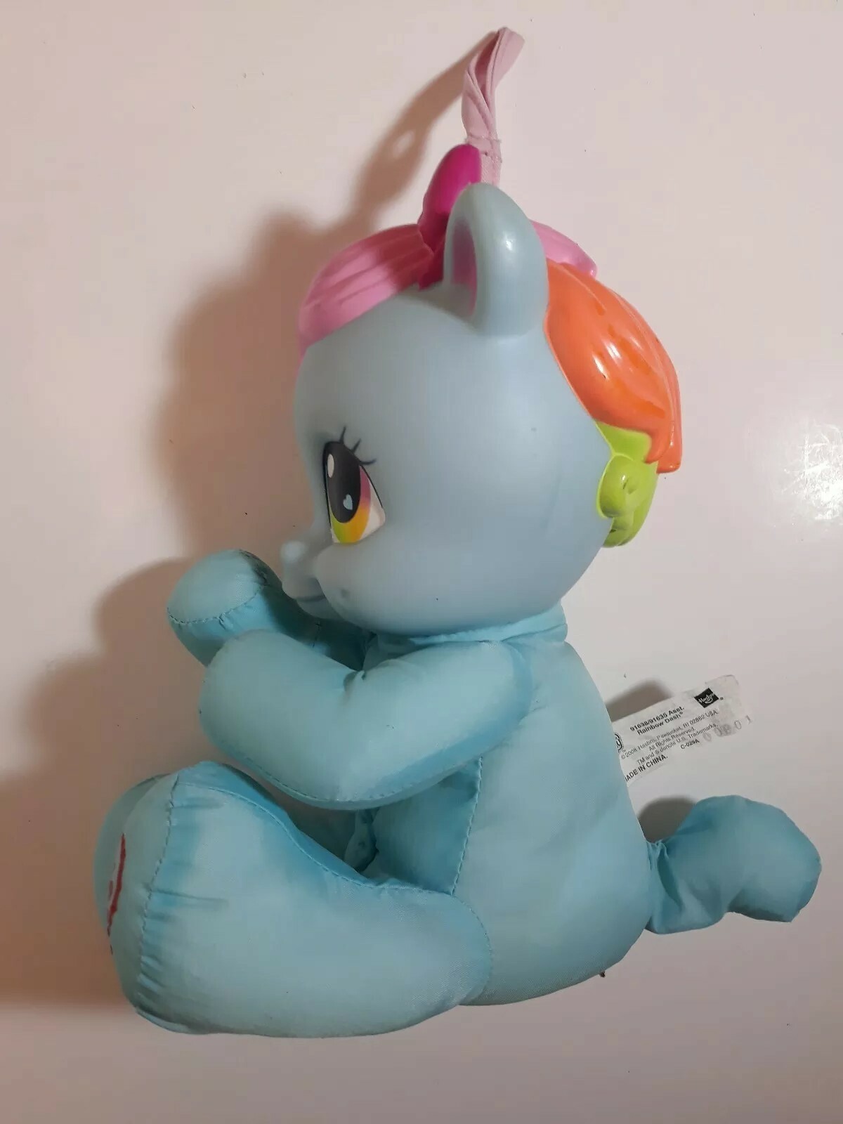 Hasbro 2008 My Little Pony Bath Time Plush Toy - So Soft Rainbow Dash ...
