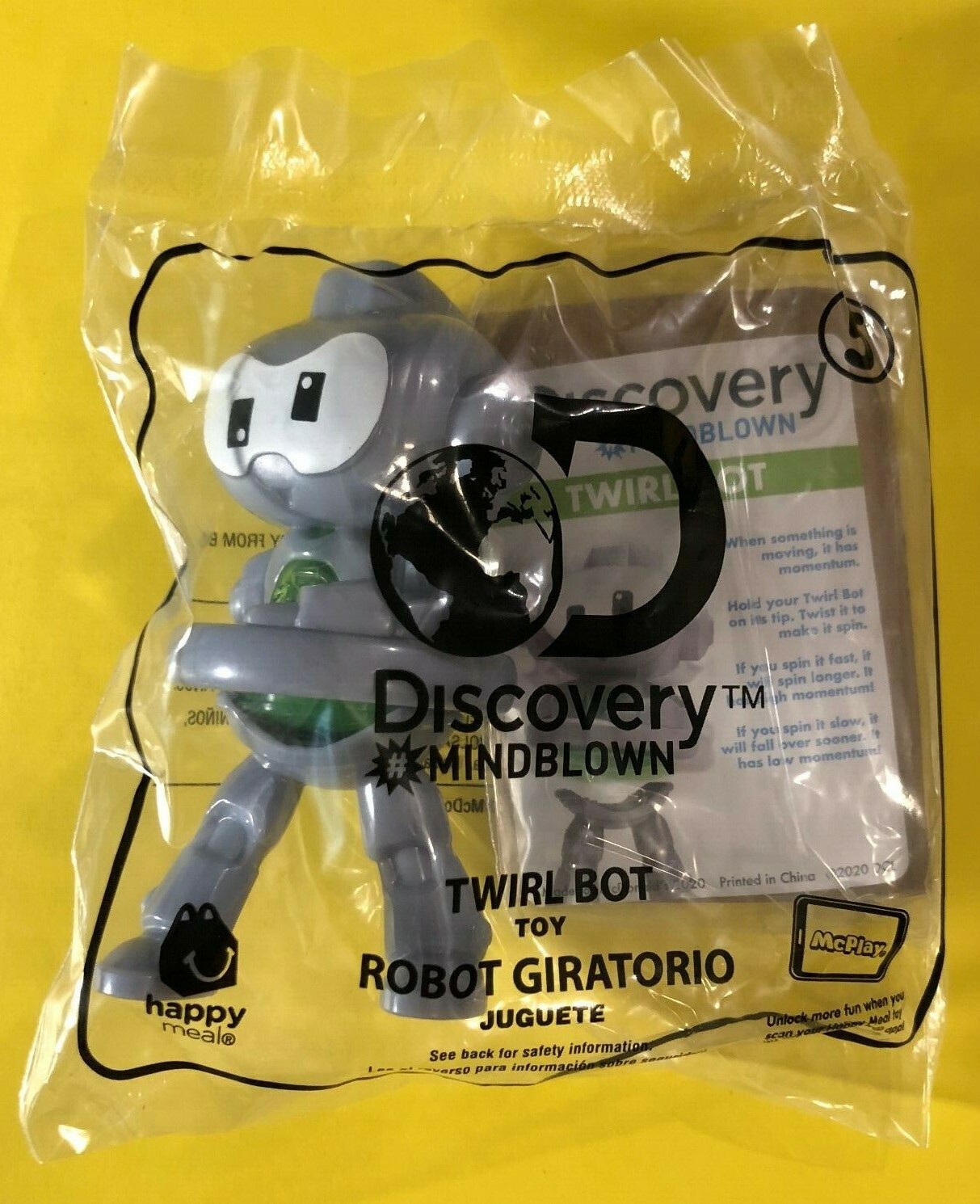 2019/2020 McDonalds Happy Meal Toys Discovery Mindblown Robots PICK ...