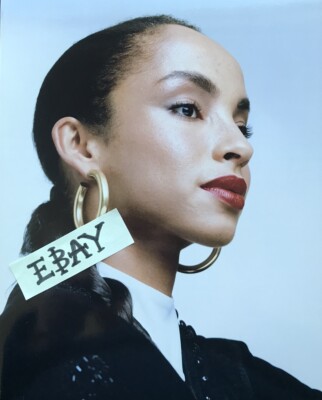 Sexy British Female Singer SADE Photo SADE ADU Soul Jazz Ruby Red Lips ...