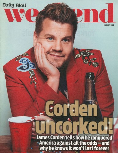 Daily Mail Weekend Magazine: James Corden, Jane Seymour, Jaci Stephen ...